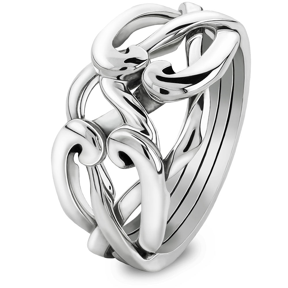 Celtic Mens Puzzle Ring 4CSM – Puzzle Ring Store